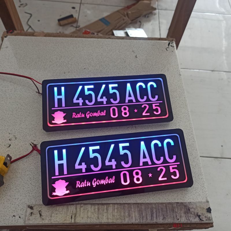 Jual Plat nomor lampu LED berkualitas keren!!! | Shopee Indonesia