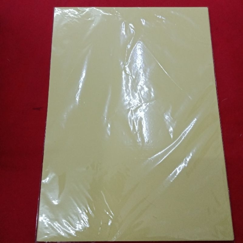 Jual KERTAS HVS WARNA A4 70 GSM SIDU PER 50 LEMBAR WARNA KUNING ...