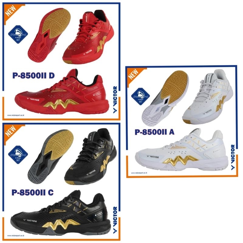 Jual Sepatu Badminton Victor P 8500 II / Player Series | Shopee Indonesia