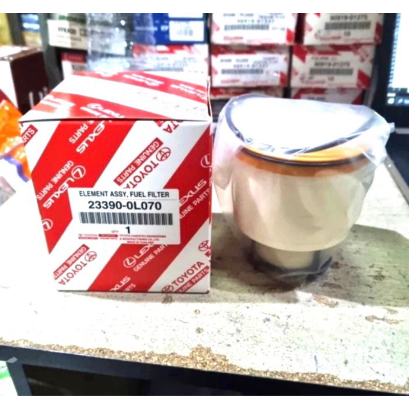 Jual FUEL FILTER SOLAR INNOVA REBORN FORTUNER VRZ HILUX REVO ORIGINAL ...