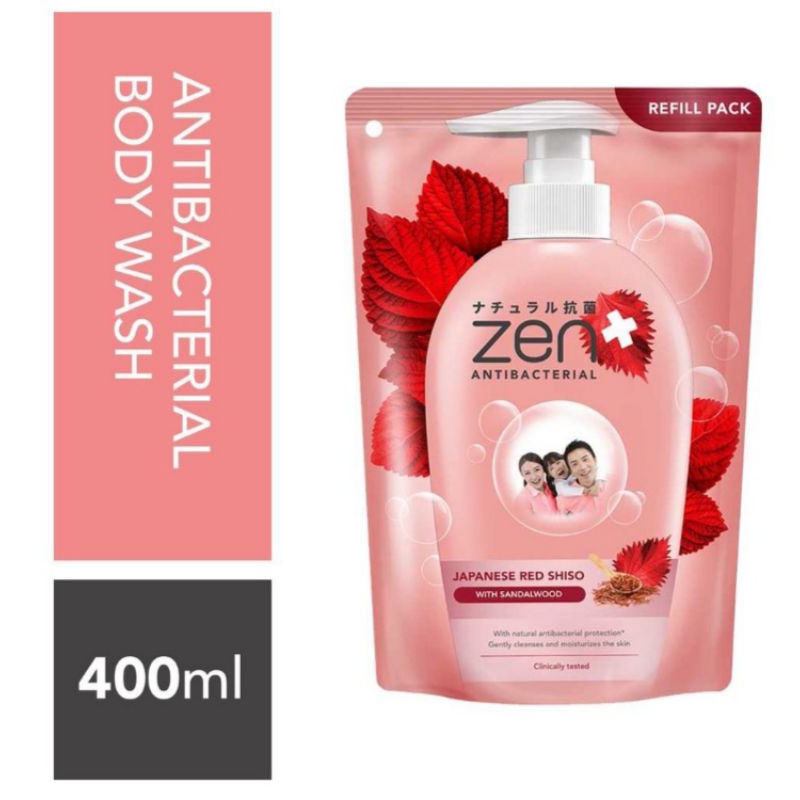 Jual ZEN Body Wash Shinso & Sandalwood Refiil 400 ml | Shopee Indonesia