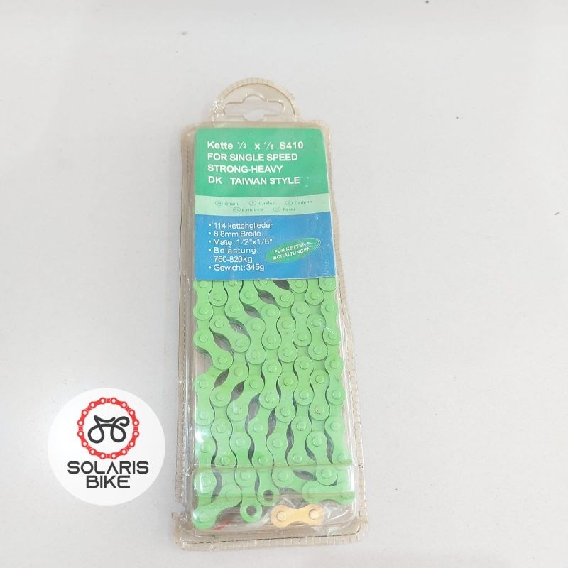 Jual Rantai Sepeda Warna Single Speed Fixie Mini BMX Jengki Onta 114L ...