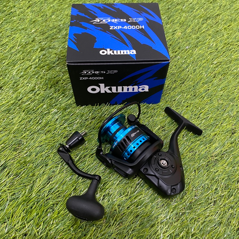 Jual REEL SPINNING OKUMA AZORES XP POWER HANDLE SALTWATER | Shopee ...