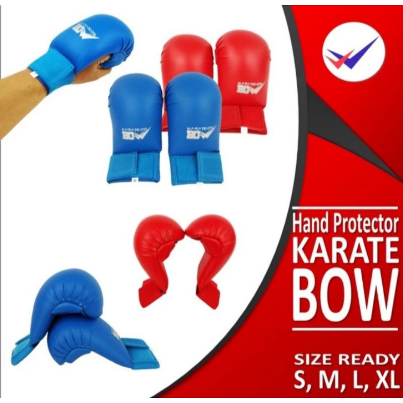 Jual Hand Pro Karate Glove Pelindung tangan tinju training 2V | Shopee ...