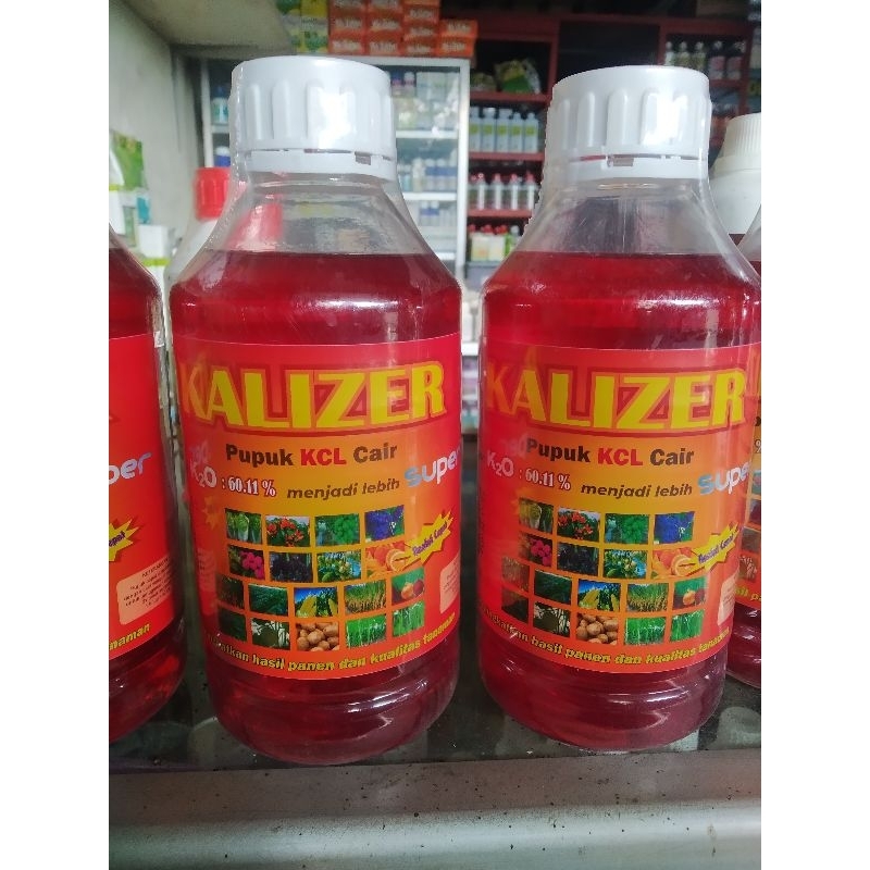 Jual obat pertanian pupuk buah KCL KALIZER 1ltr | Shopee Indonesia