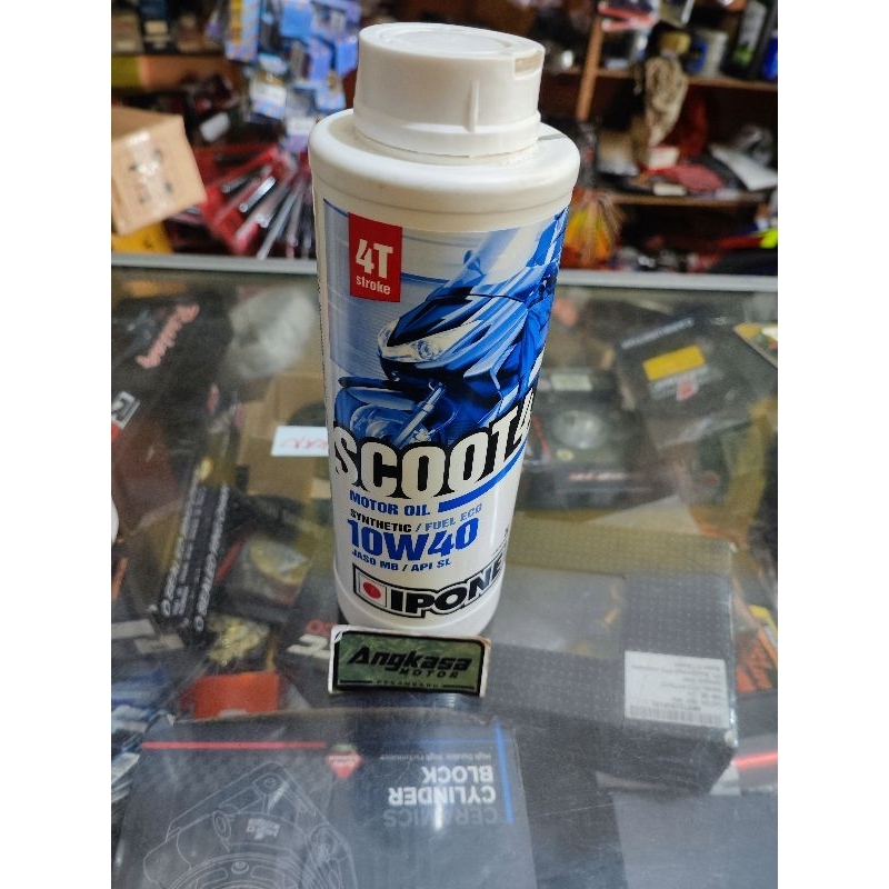 Jual oli mesin ipone motor oil scoot 4 synthetic fuel eco Jaso MB api ...