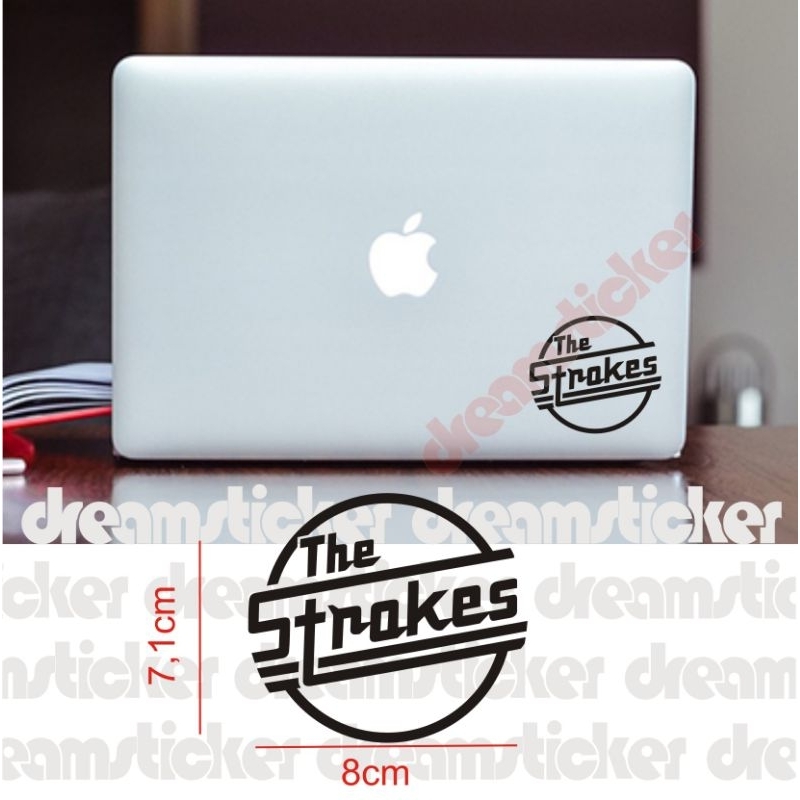Jual Stiker The Strokes Band Sticker Laptop MacBook Decal | Shopee ...
