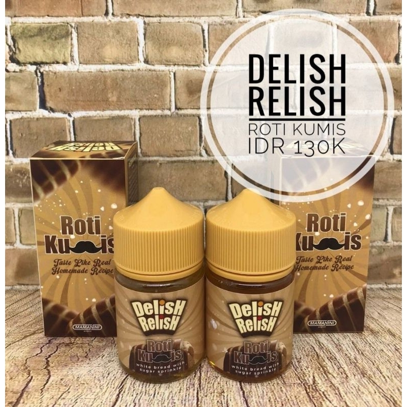 Jual Delish Relish 60ml 3mg 6mg by Mamanini | Shopee Indonesia