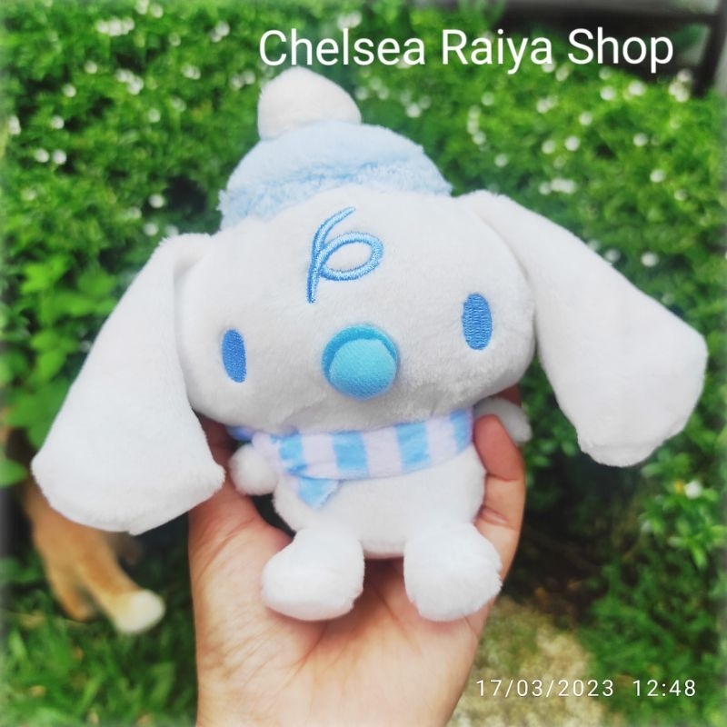 Jual Boneka Plush Sanrio Baby Cinnamoroll Milk Winter 15cm Cinamorol ...