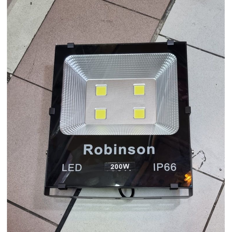 Jual lampu tembak led 50w 100w 150w 200w sorot led 50 w 100 w 150 w 200 w flood light ROBINSON ...