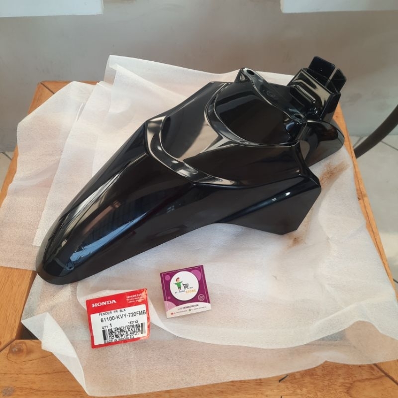 Jual Spakbor Depan Hitam Beat Karbu Lama Gen 2 Original AHM | Shopee ...