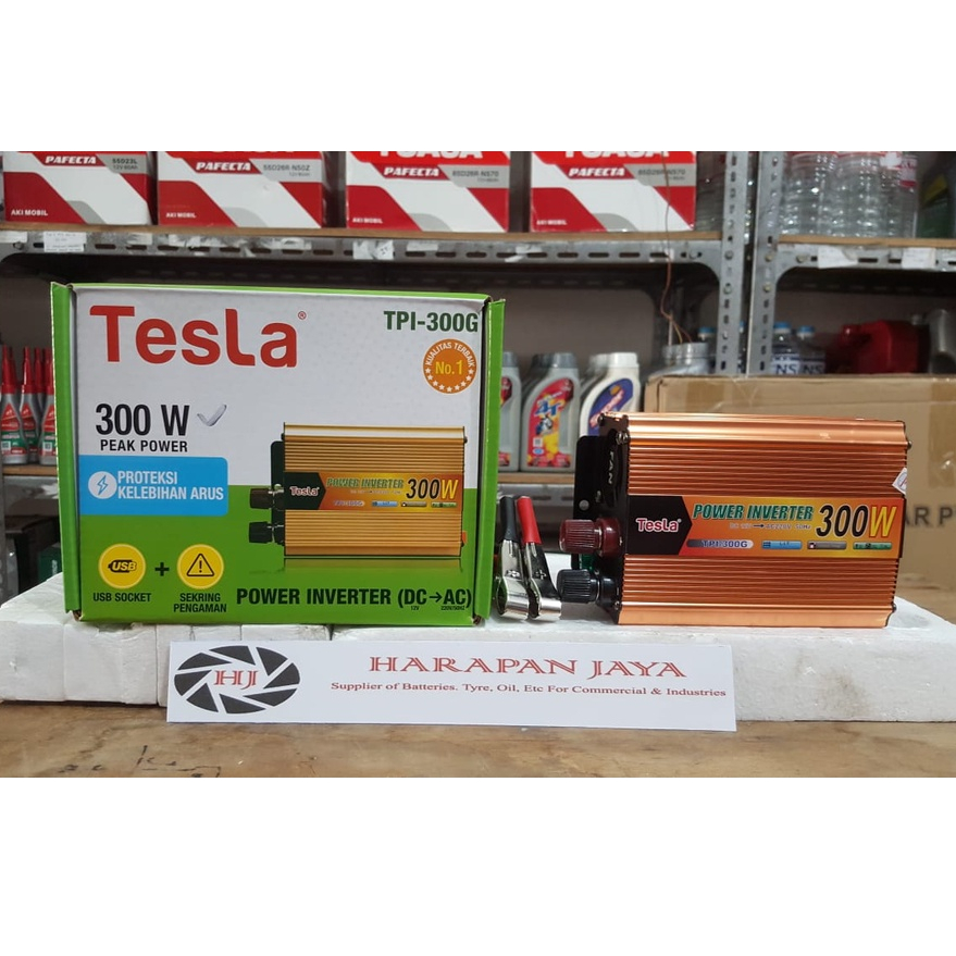 Jual TESLA POWER INVERTER 300W TPI-300G | Shopee Indonesia