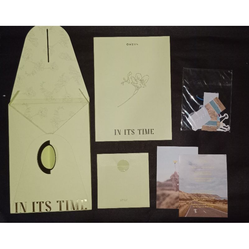 Jual Album only ONEUS In Its Time pb photobook postcard Leedo sticker ...