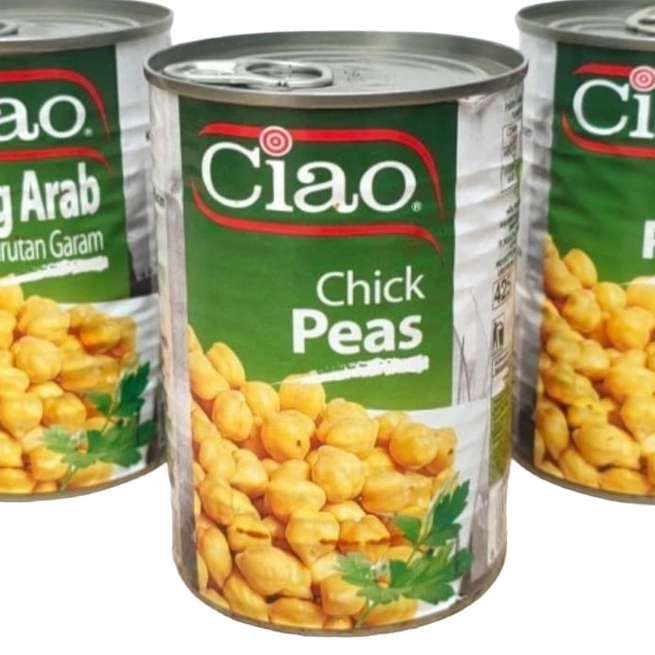 Jual Ciao Kacang Arab 400gr - Chick Peas / Garbanzo Beans Kaleng from ...
