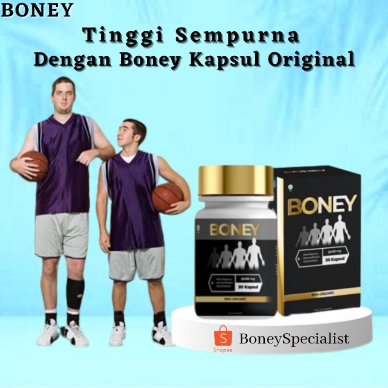 Jual BONEY KAPSUL PENINGGI HERBAL / NAIK 5 - 15 CM / BANTU TINGGIIN ...