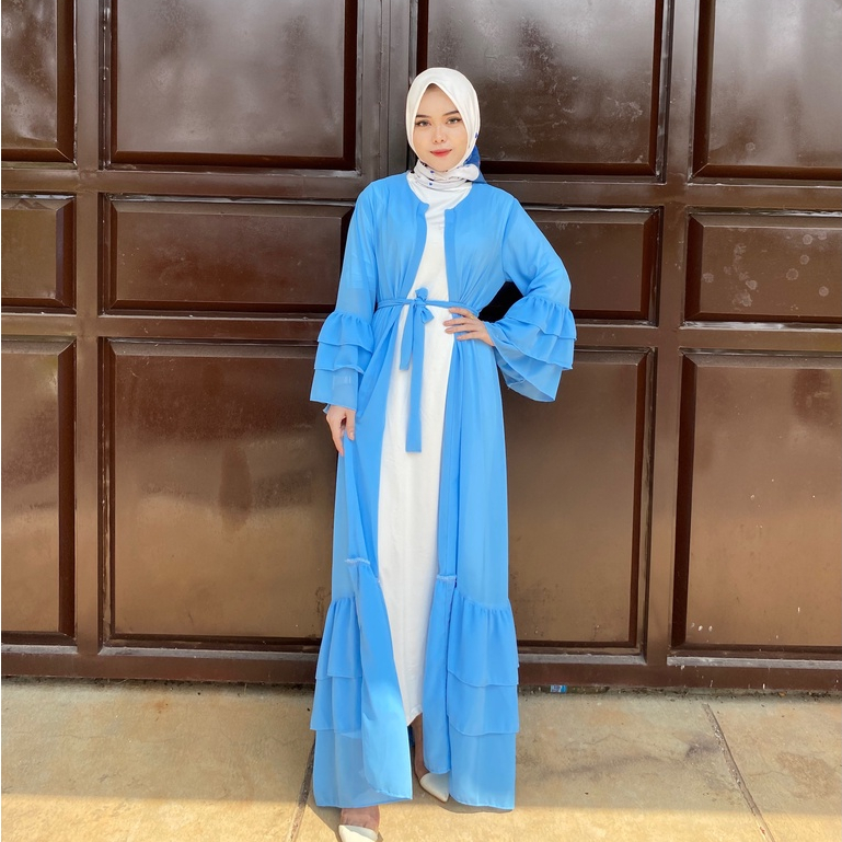 Jual ABAYA/GAMIS ABAYA KEKINIAN /GAMIS TERBARU LEBARAN WANITA/LUNA ...