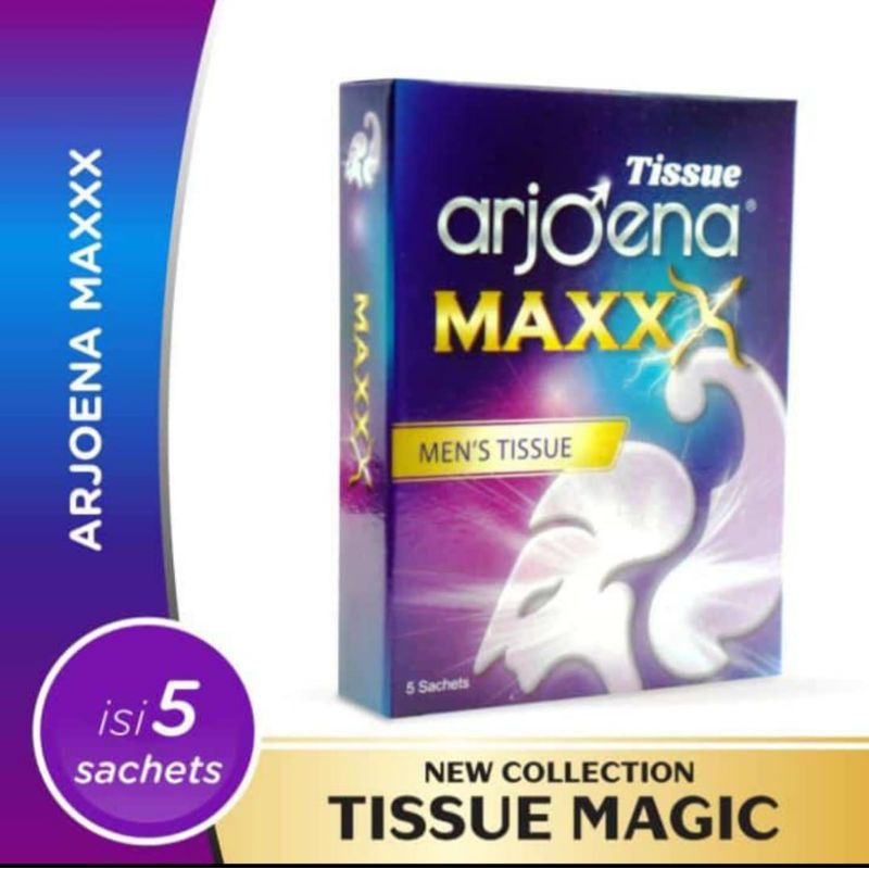 Jual Kondom Arjoena Maxx 1pack/Arjoena Tissue Maxx 1Pack @ 5Sachet ...