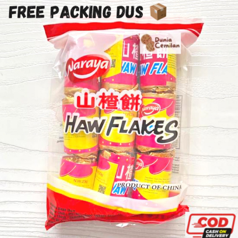 Jual [TERMURAH!] Naraya Haw Flakes Permen Sanca 207gr (9x23gr) - Perman ...
