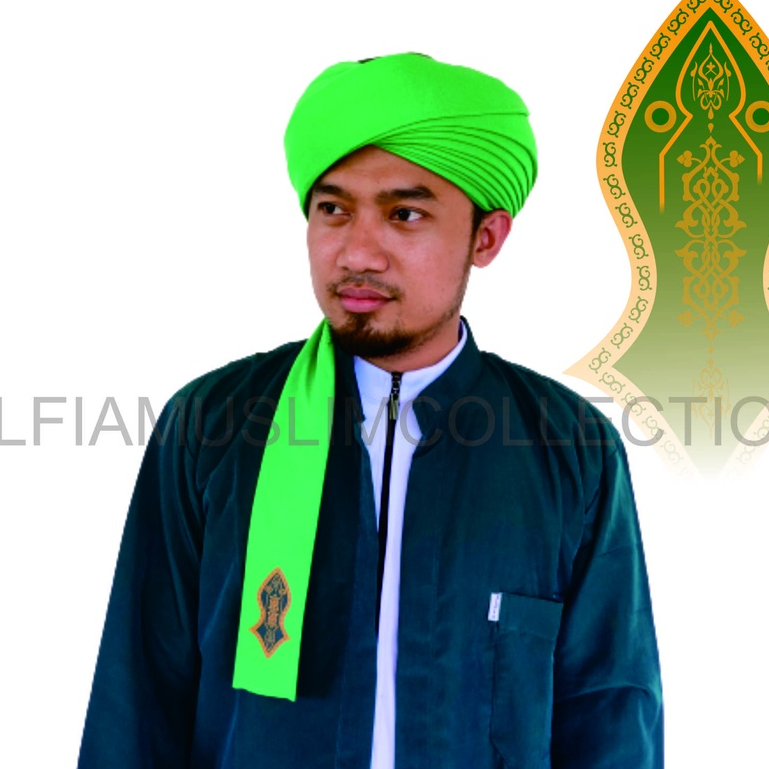 Jual Peci Imamah Permanen Panjang 3 Meter Sorban Imamah Permanen ...