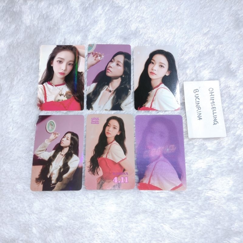 Jual photocard karina season's greetings 2022 knpops hottracks yes24 withdrama 11st aespa ...