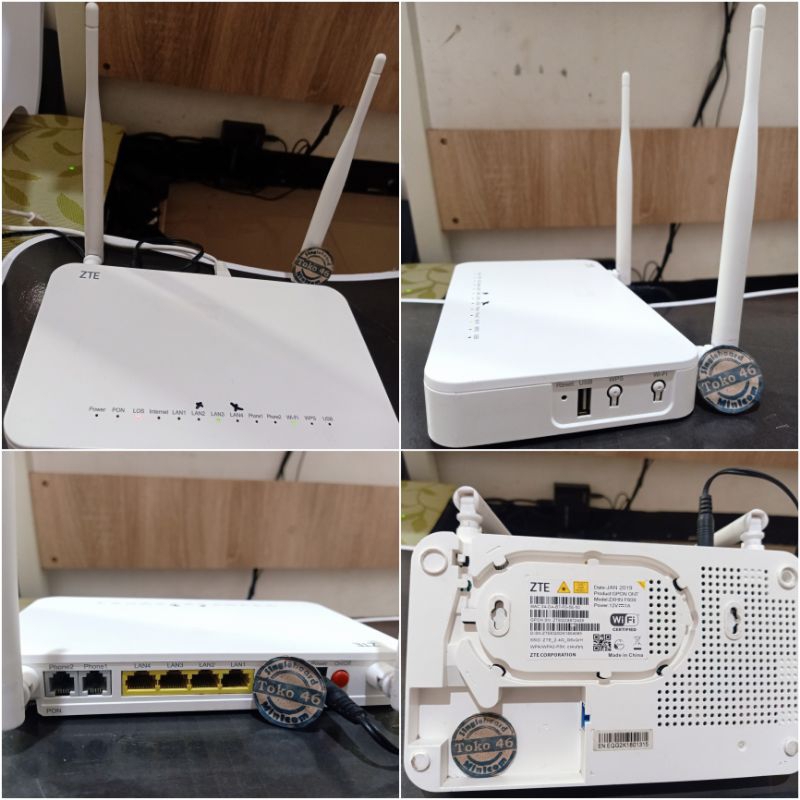 Jual Modem GPON ZTE F609 F 609 V.3 Router N Wifi | Shopee Indonesia