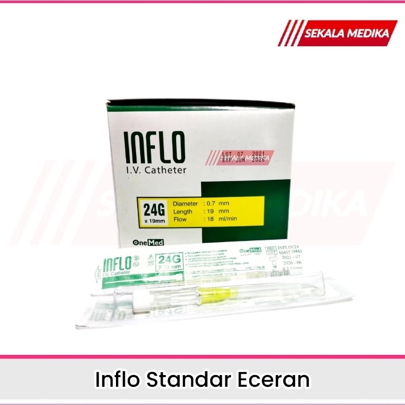 Jual INFLO STANDART IV CANULA ONEMED SATUAN | Shopee Indonesia