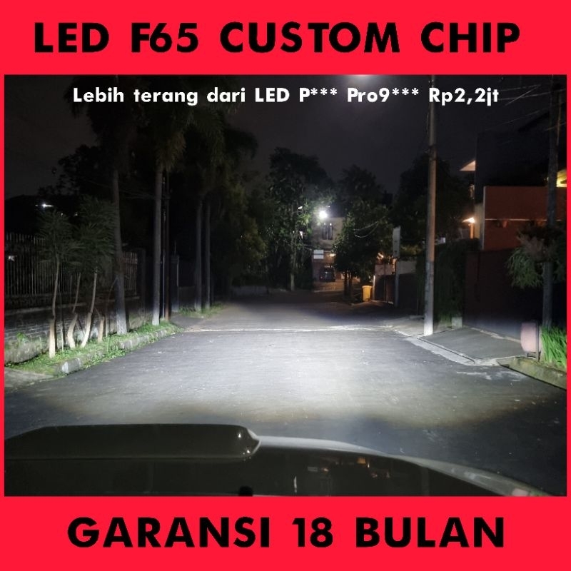 Jual Headlamp LED LEMANSLED F65 H1 H4 H7 H9 H11 HB3 HB4 HIR2 (Head Lamp ...