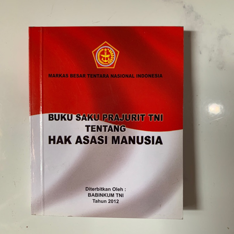 Jual Buku saku peajurit TNI tentang hak asasi manusia HAM | Shopee ...
