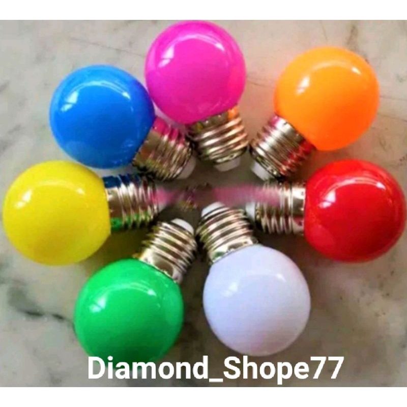 Jual lampu LED hias warna warni 3 watt | Shopee Indonesia