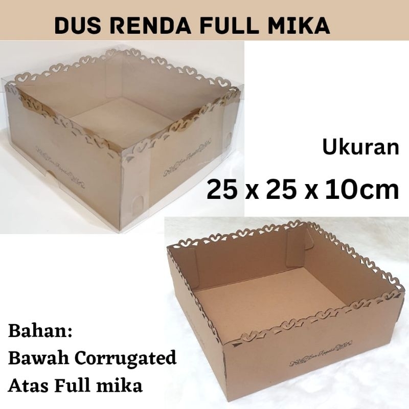Jual Dus Renda Full Mika | Shopee Indonesia