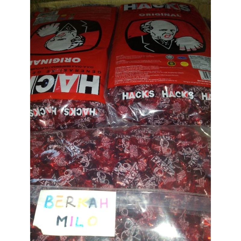 Jual Permen Hack Original berat 1,8kg | Shopee Indonesia