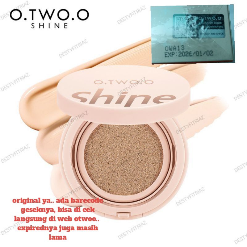 Jual O.Two.O Skin Cushion BB Cream Air Cushion make up Face Foundation ...