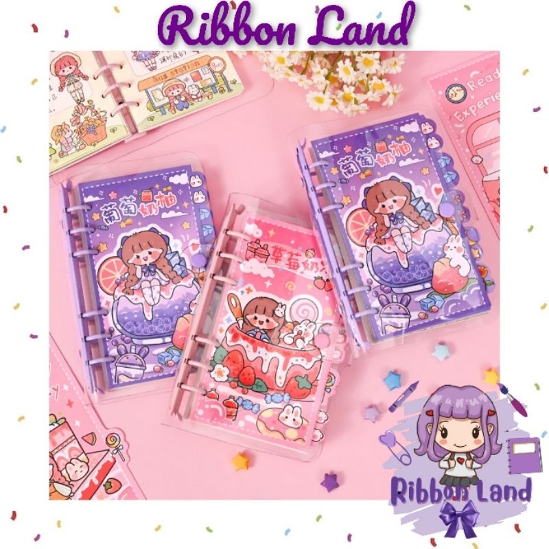 Jual Set Diary ORJI Binder LENGKAP KERTAS A6 ( 80 lbr) | Shopee Indonesia