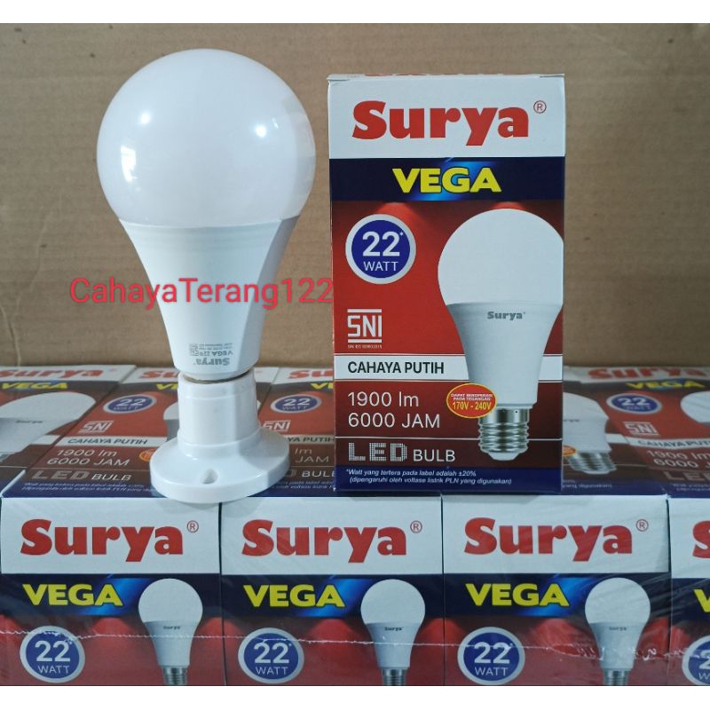 Jual Lampu LED/Bohlam LED Putih Terang (SNI) | Shopee Indonesia