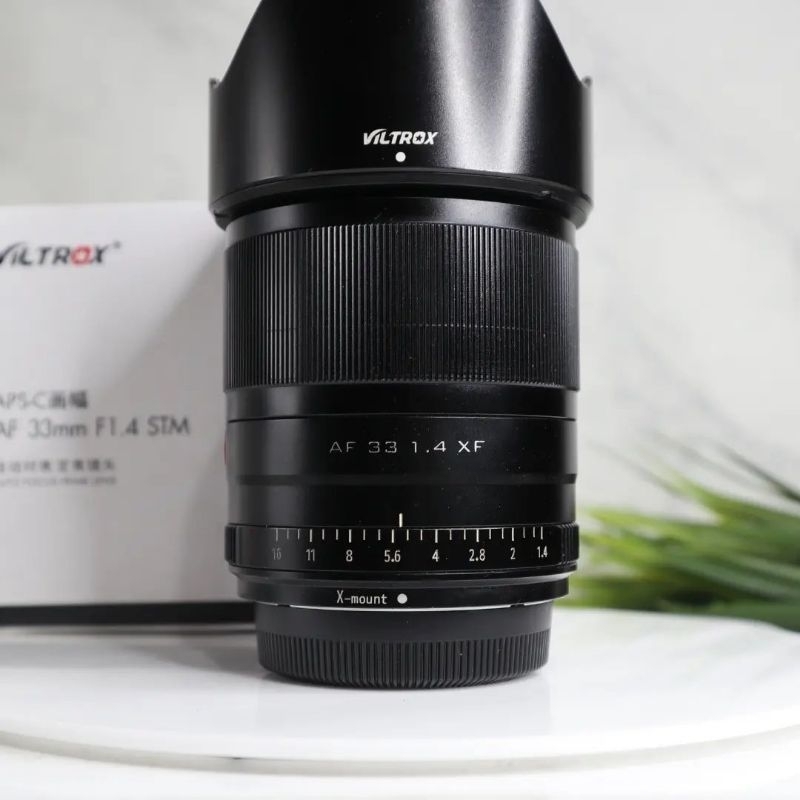 Jual Viltrox Af 33mm F1 4 Xf Stm For Fuji Fullset Likenew Shopee