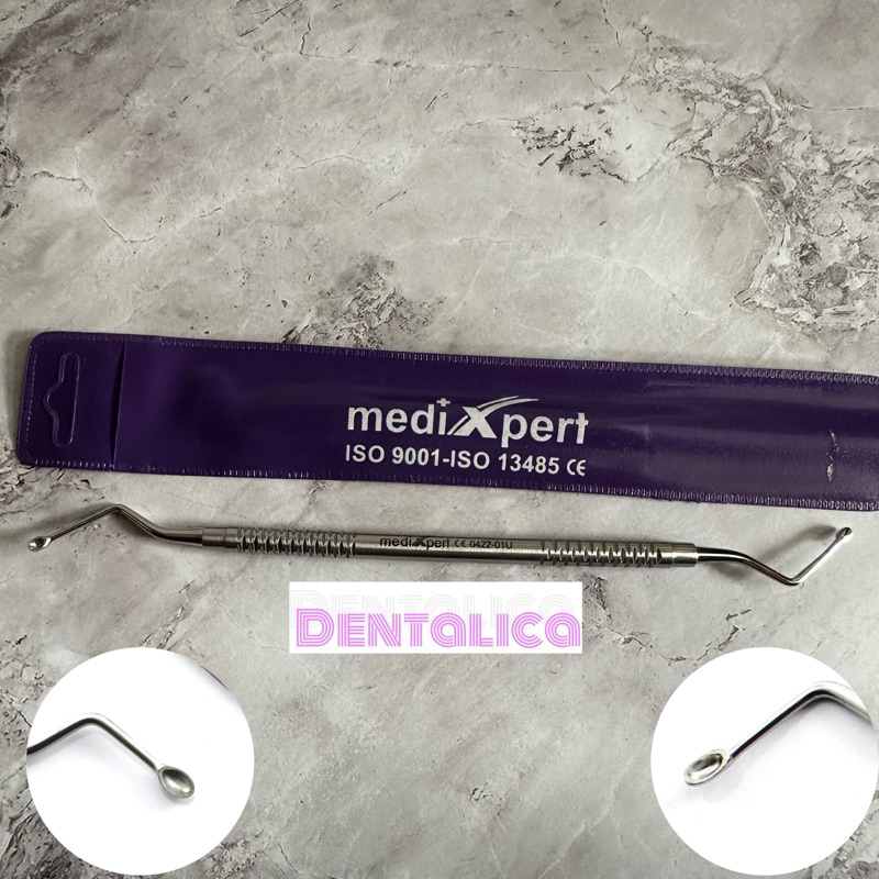 Jual Dental Bone kuret curette instrument / bone currete hemingway ...