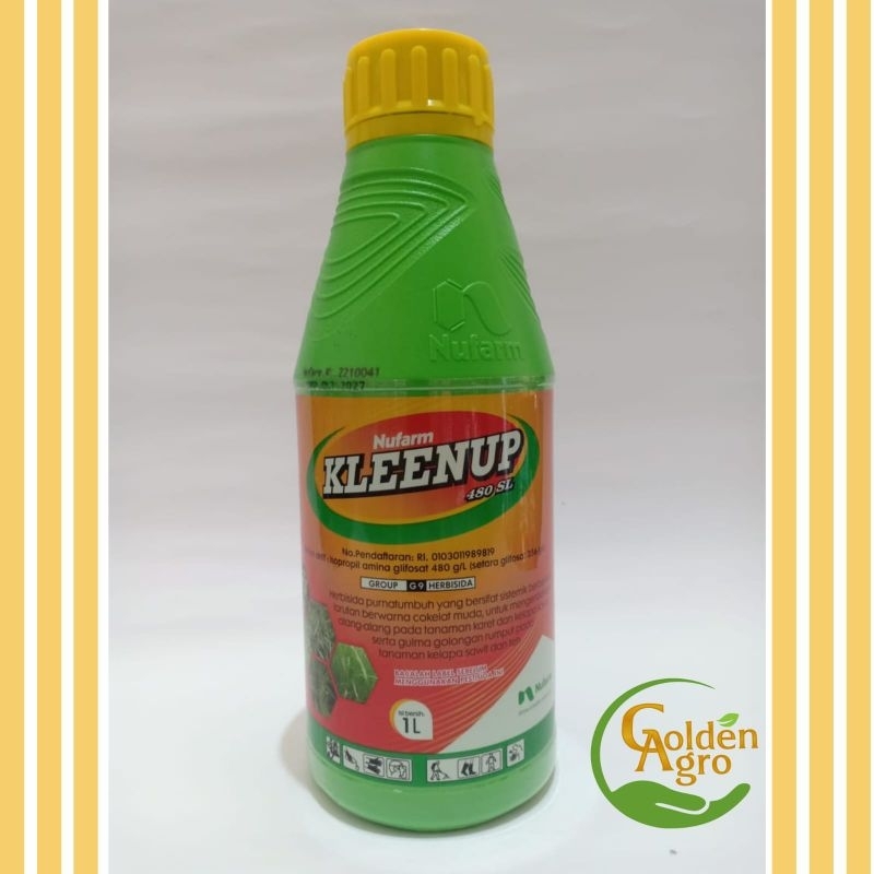 Jual HERBISIDA KLEENUP KLEEN UP 1L LITER 480 SL | Shopee Indonesia