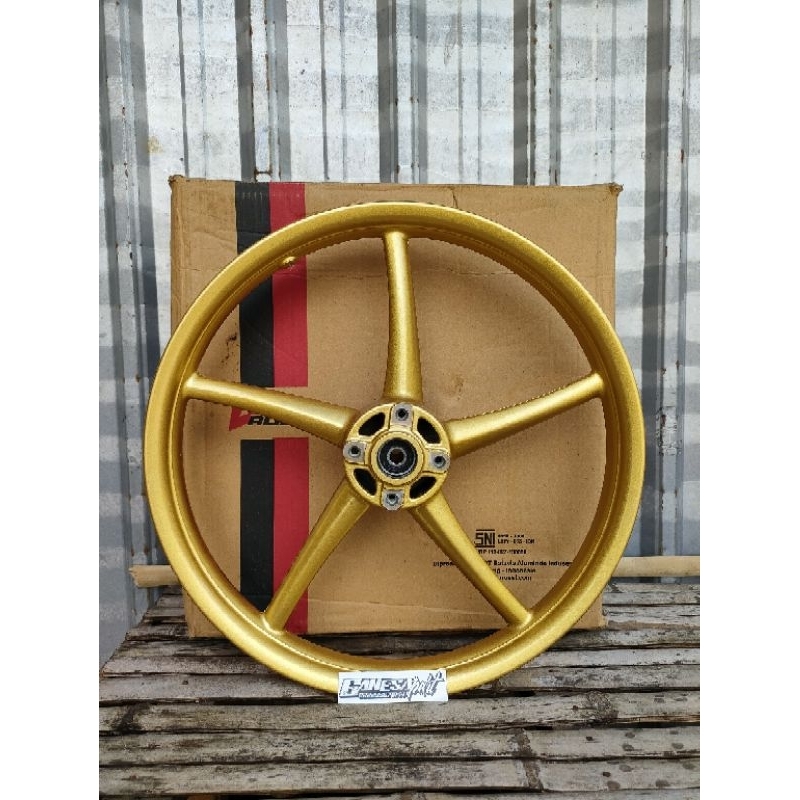 Jual Velg rossi Velg rossi depan copy replika RCB Gold 160 ring 17 ...
