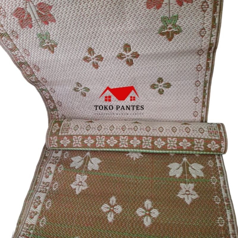 Jual Tikar KIPAS ROLL WARNA BY SWAN BRAND Plastik Rotan Lipat Karpet ...