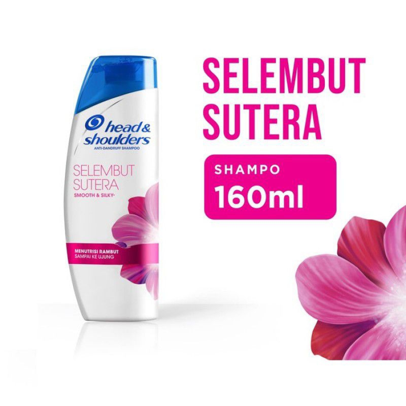 Jual Head & Shoulders Shampoo Pink Anti Dandruff Smooth & Silky - 160 ...