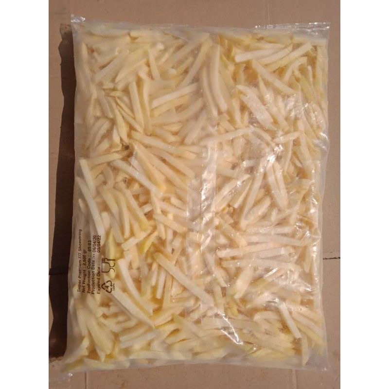 Jual Kentang Goreng French Fries Shoestring/Crinkle 1kg | Shopee Indonesia