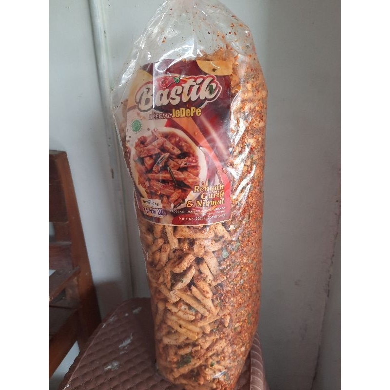 Jual BASTIK DAUN JERUK 1KG /BASRENG MERK JEDEPE /PEDAS /MANTAP | Shopee ...