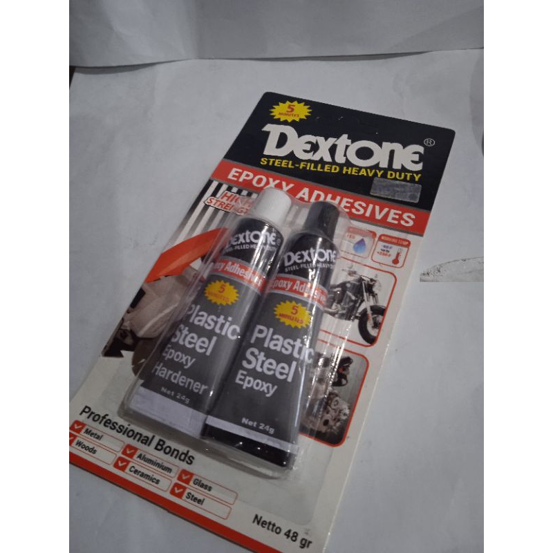 Jual LEM BESI DEXTONE PLASTIC STEEL EPOXY & PLASTIC STEEL EPOXY ...