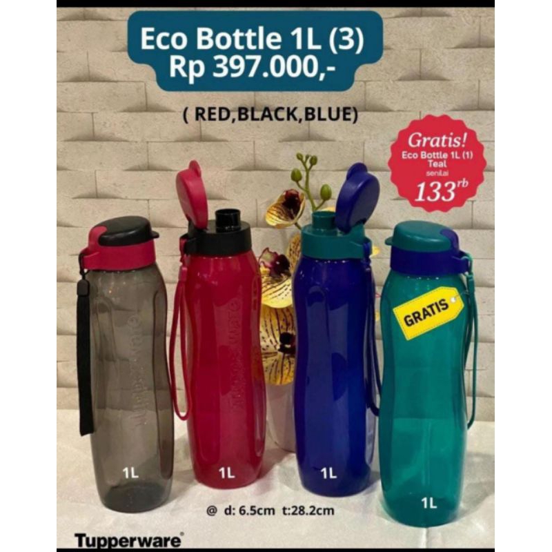Jual eco botol 1 lt harga satuan | Shopee Indonesia