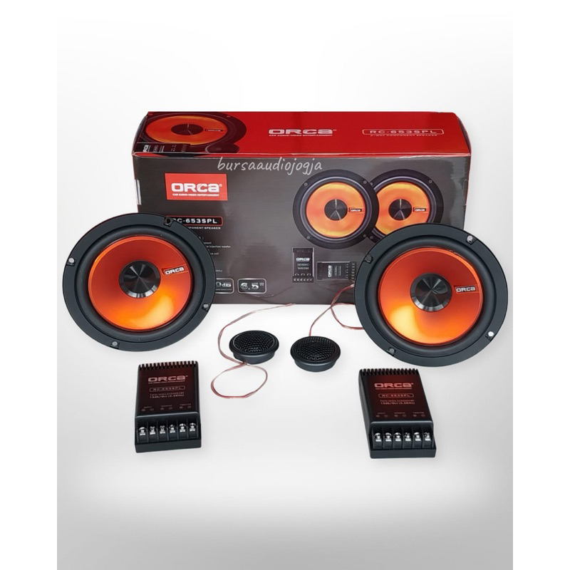Jual Speaker Split ORCA RC - 653 SPL Speaker 2 way Orca | Shopee Indonesia