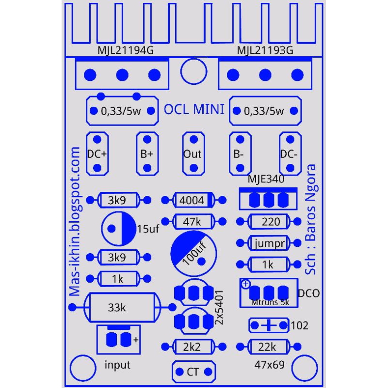 Jual PCB MINI OCL BAROS | Shopee Indonesia