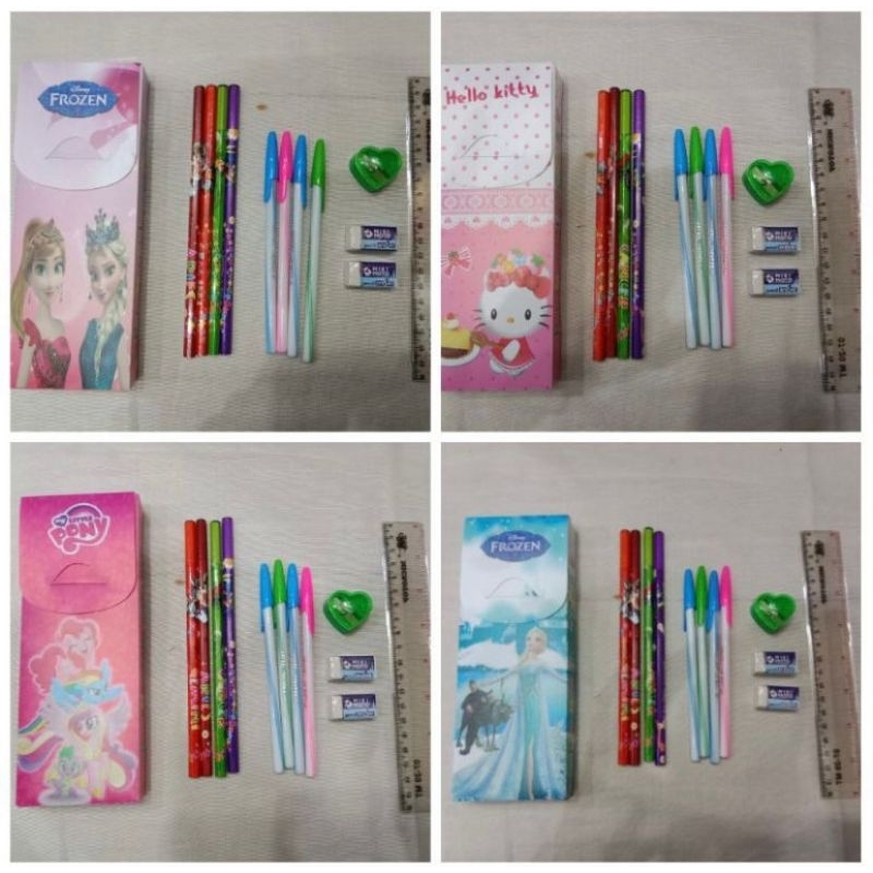 Jual Perlengkapan alat tulis / alat tulis / kotak pensil / satu set ...