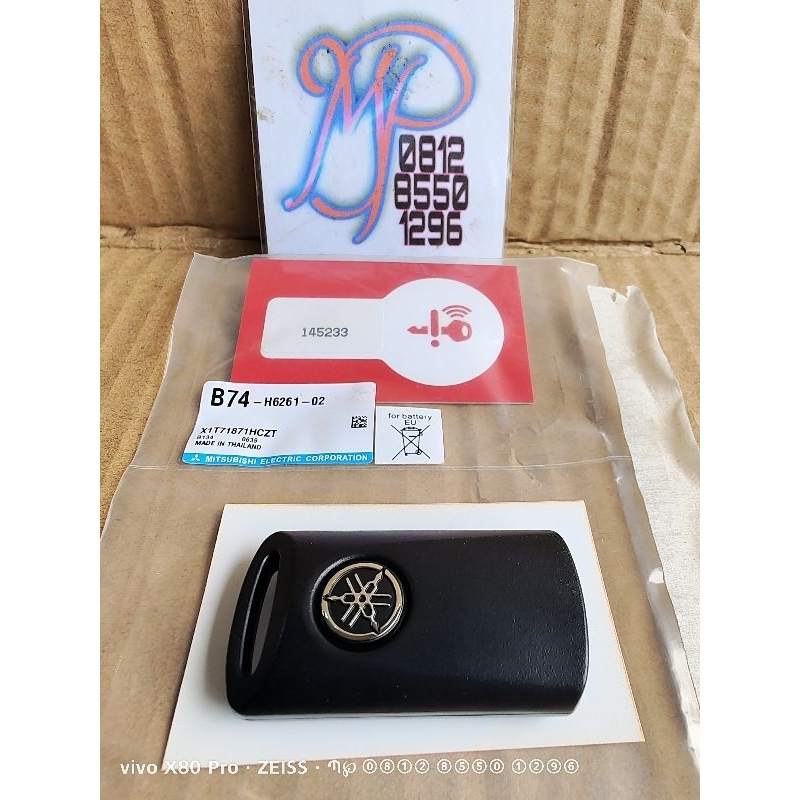 Jual remot remote Yamaha kunci keyless smart key fob all new nmax xmax ...