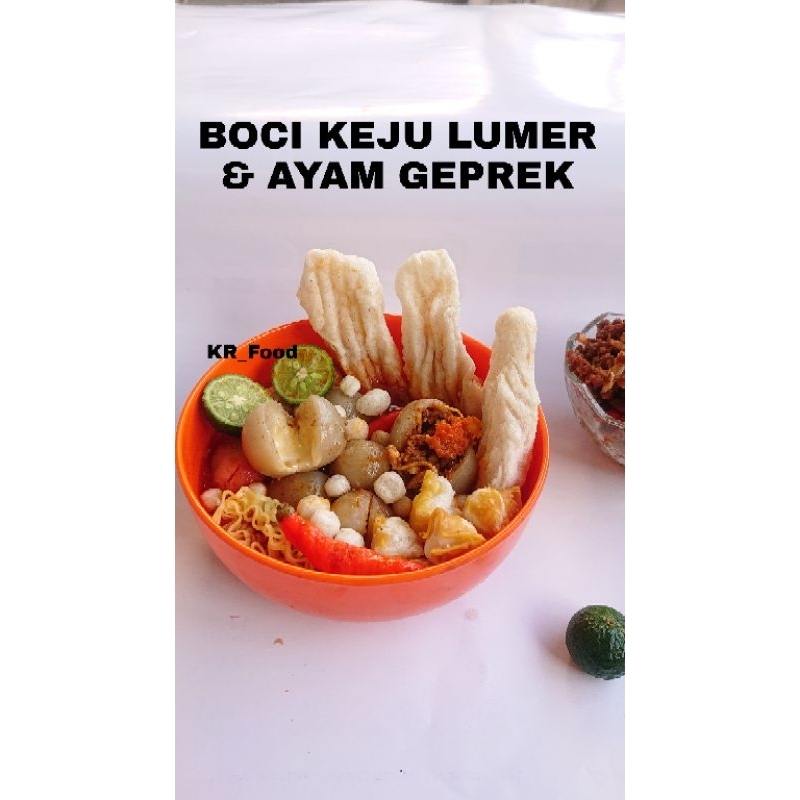 Jual Baso Aci Ayam Suwir Pedas/ Baso Aci yaam Suwir Geprek Pedas/Boci ...
