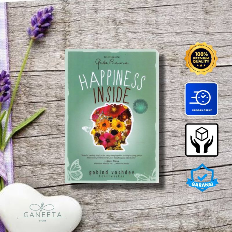 Jual Buku Happiness Inside penulis Gobind Vashdev | Shopee Indonesia
